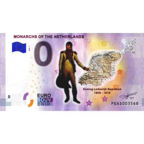 Nizozemska 2020- 0 Euro Bankovec - Monarchs Of The Netherlands ...