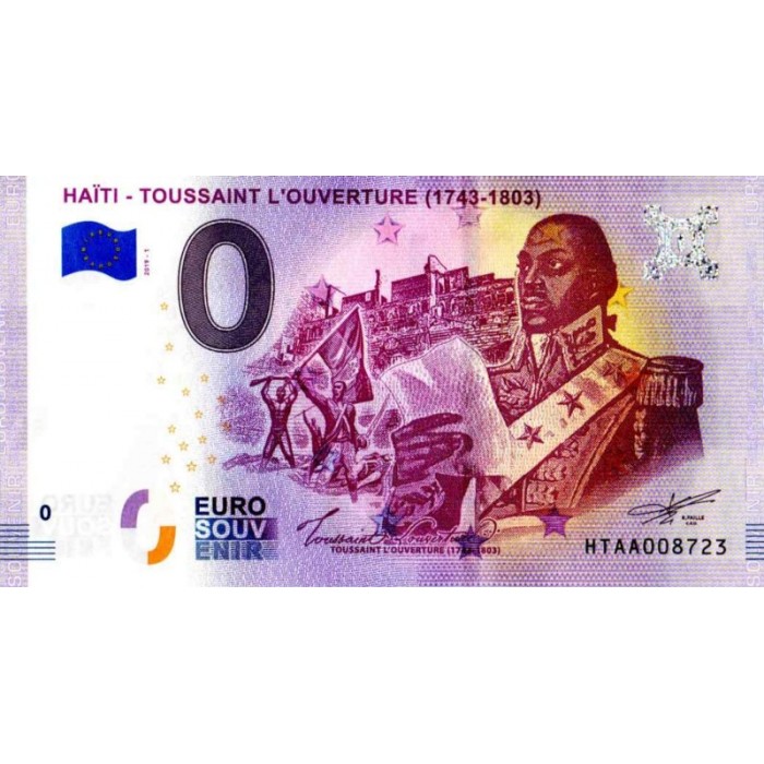 Haiti 2022 - 0 Euro Bankovec - Haiti Toussaint L'Overture 1743-1803 - UNC