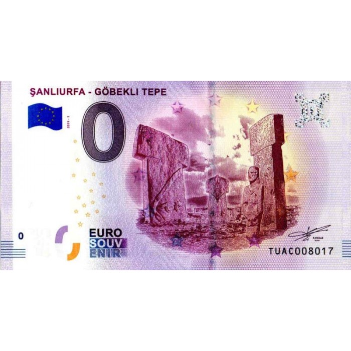 Turčija 2019 - 0 Euro bankovec - Sanliurfa - Gobekli Tepe - UNC